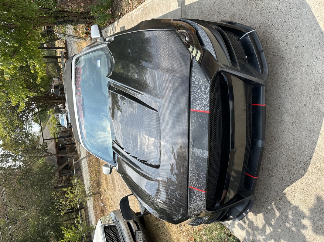 Product Gallery: Vicrez V6R Style Carbon Fiber Hood vz102520 | Ford ...