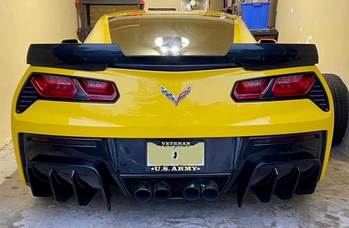 Product Gallery: Vicrez VZ3 Style Rear Diffuser vz100689 | Chevrolet ...